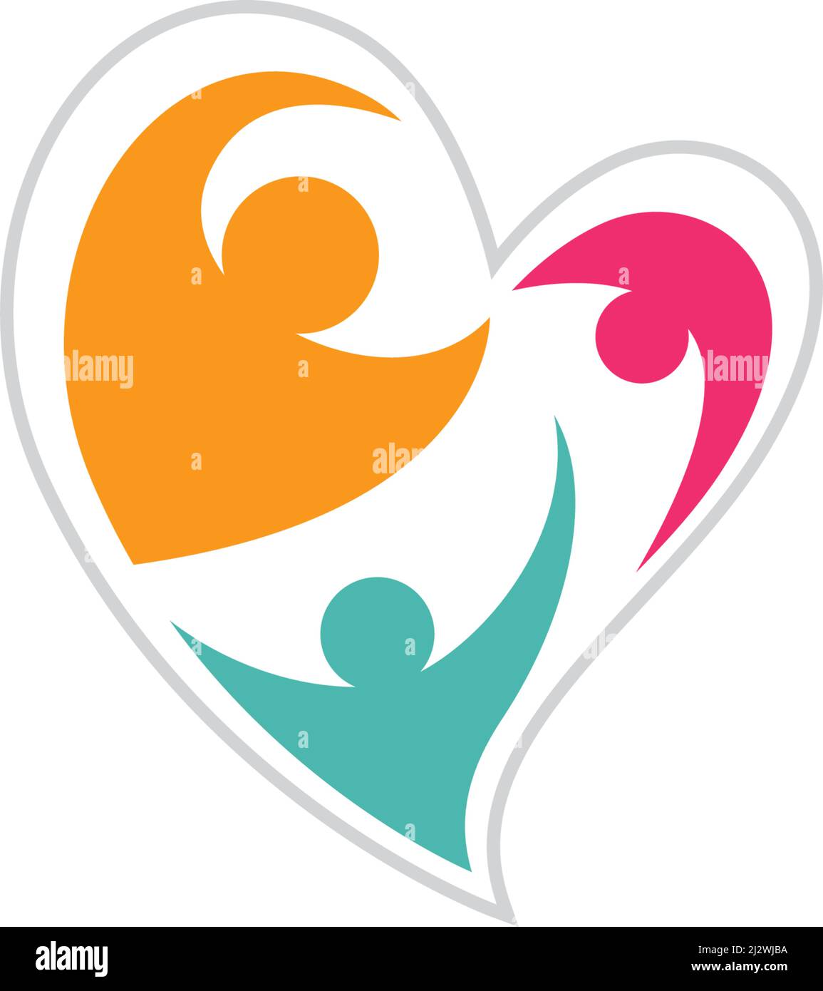 Community, network and social logo design template vector Stock Vector ...