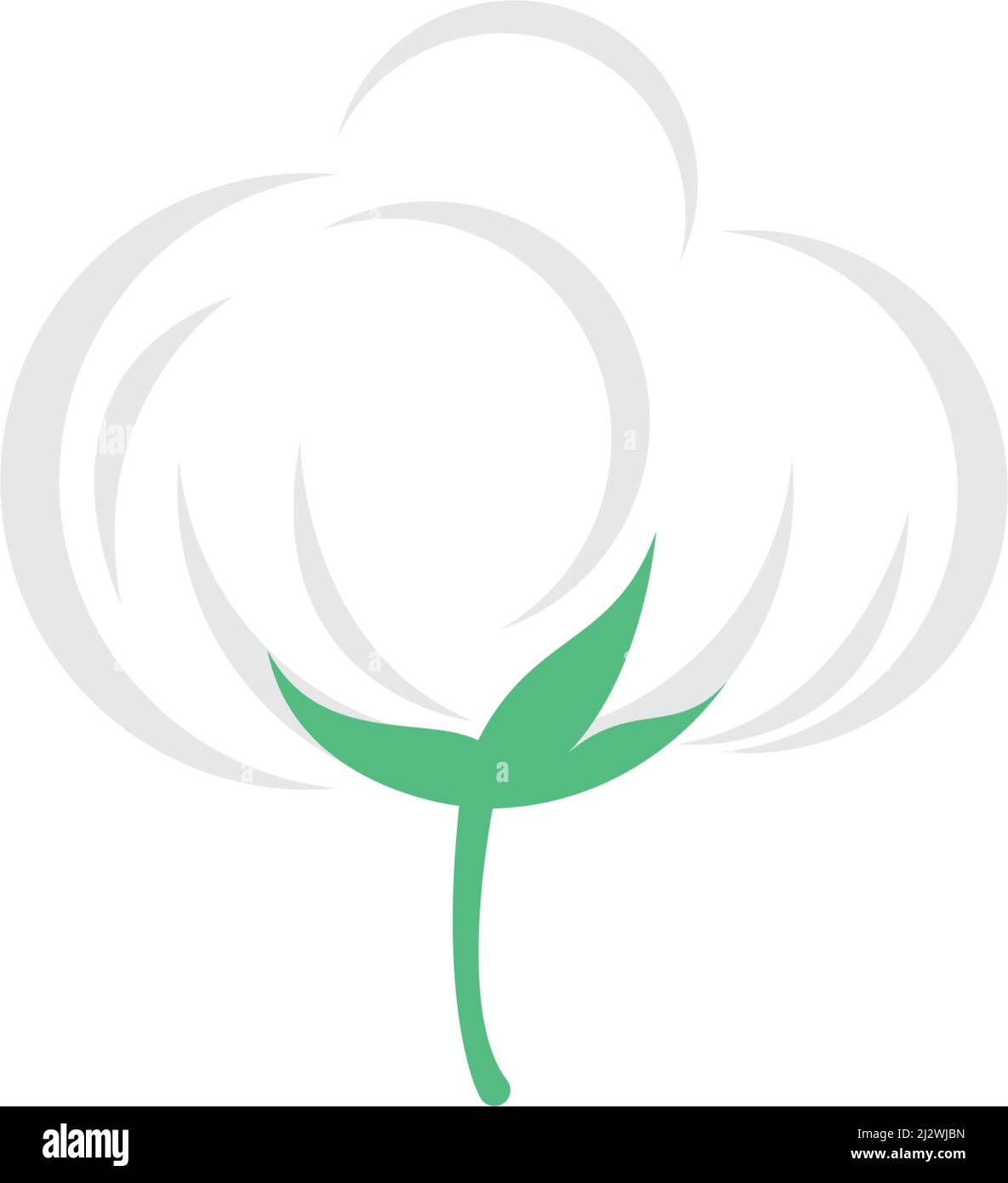 Cotton logo illustration vector design Stock Vector Image & Art - Alamy