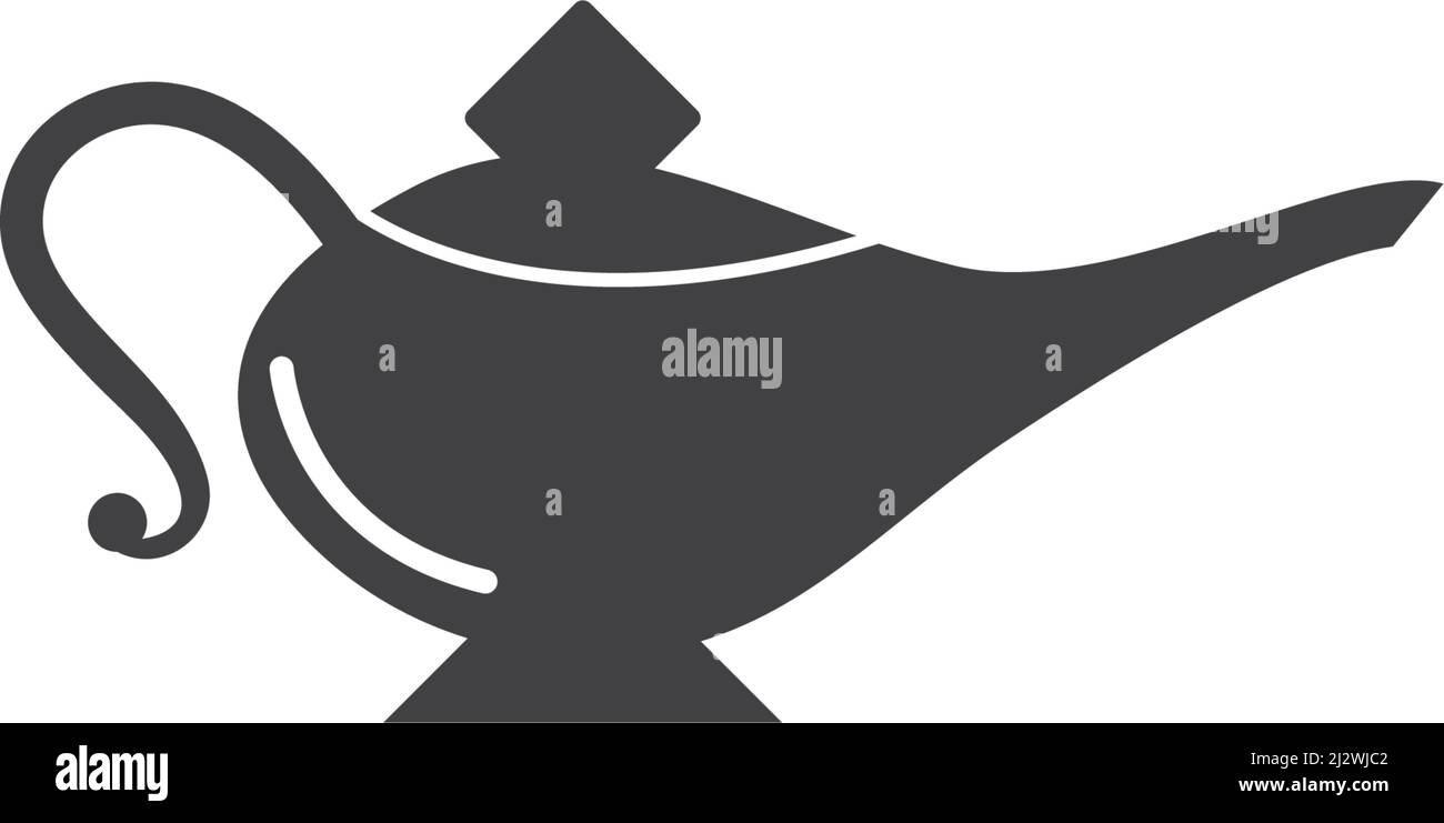 Magic lamp Cut Out Stock Images & Pictures - Alamy