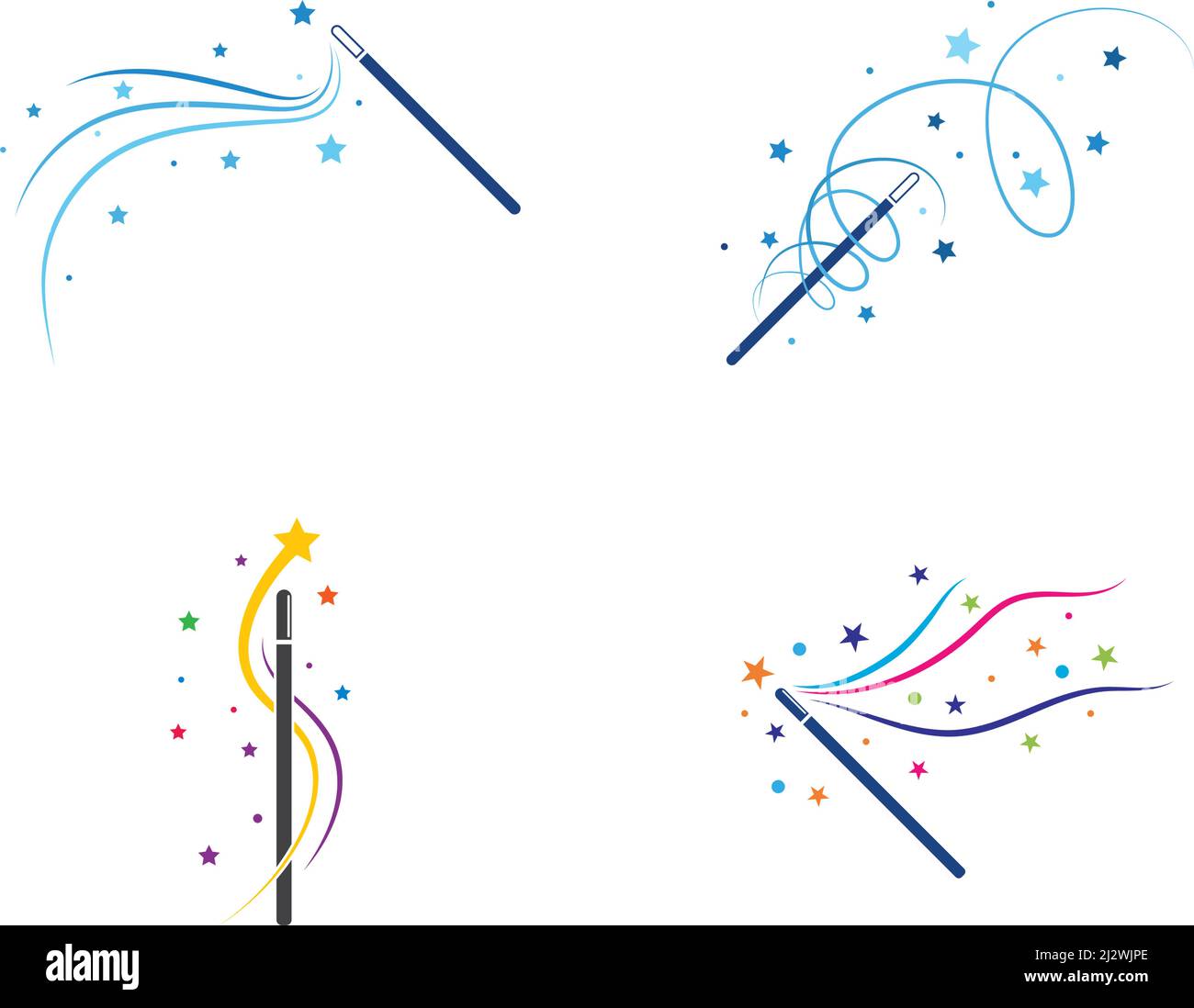 Stage illusionist Stock Vector Images - Alamy