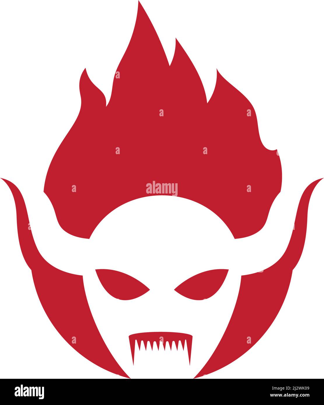 Devil character logo ilustration vector template Stock Vector Image ...