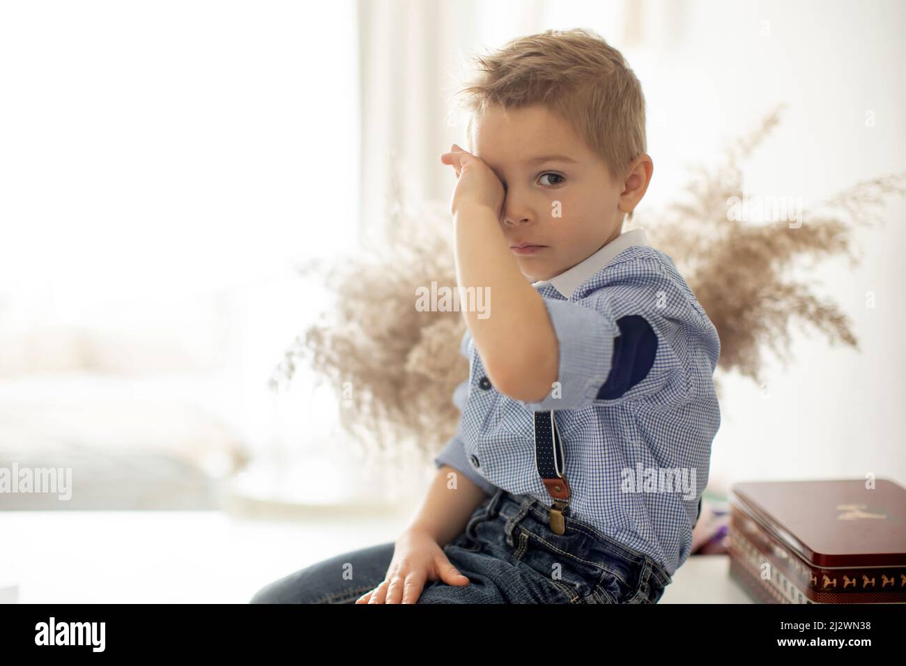 Sad Baby Boy Wallpaper