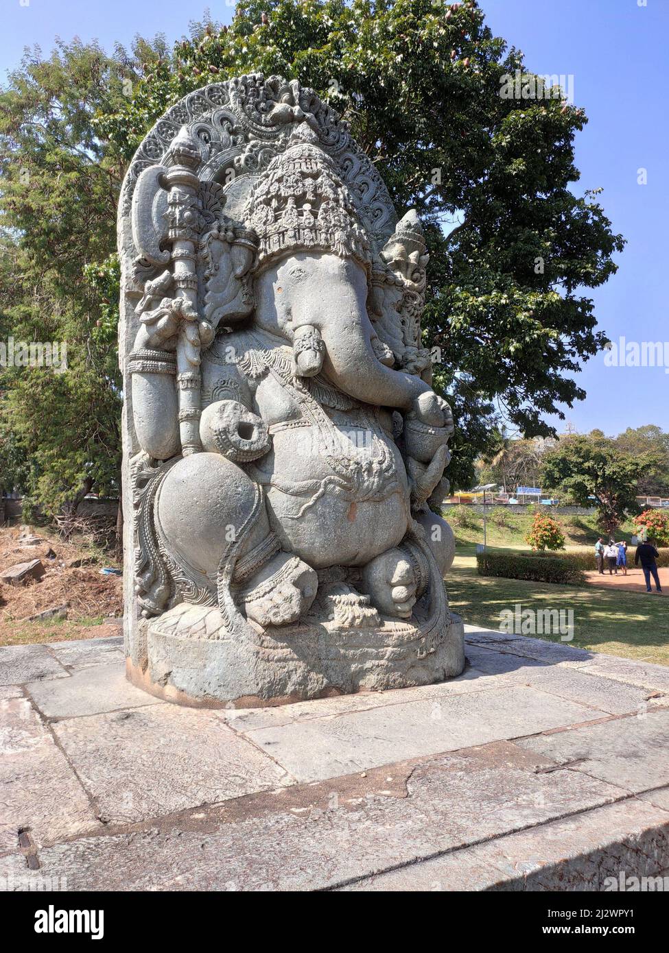 Halebid temple hi-res stock photography and images - Alamy