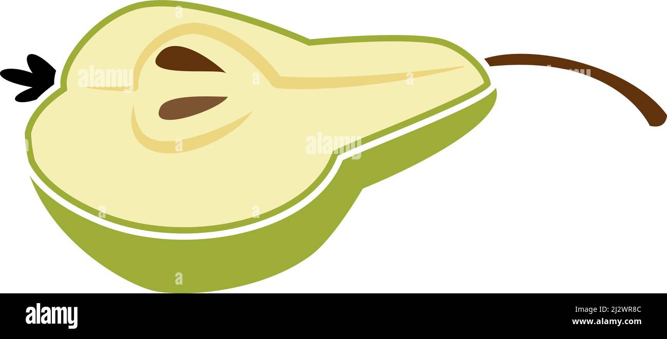 Cutted pear hi-res stock photography and images - Alamy