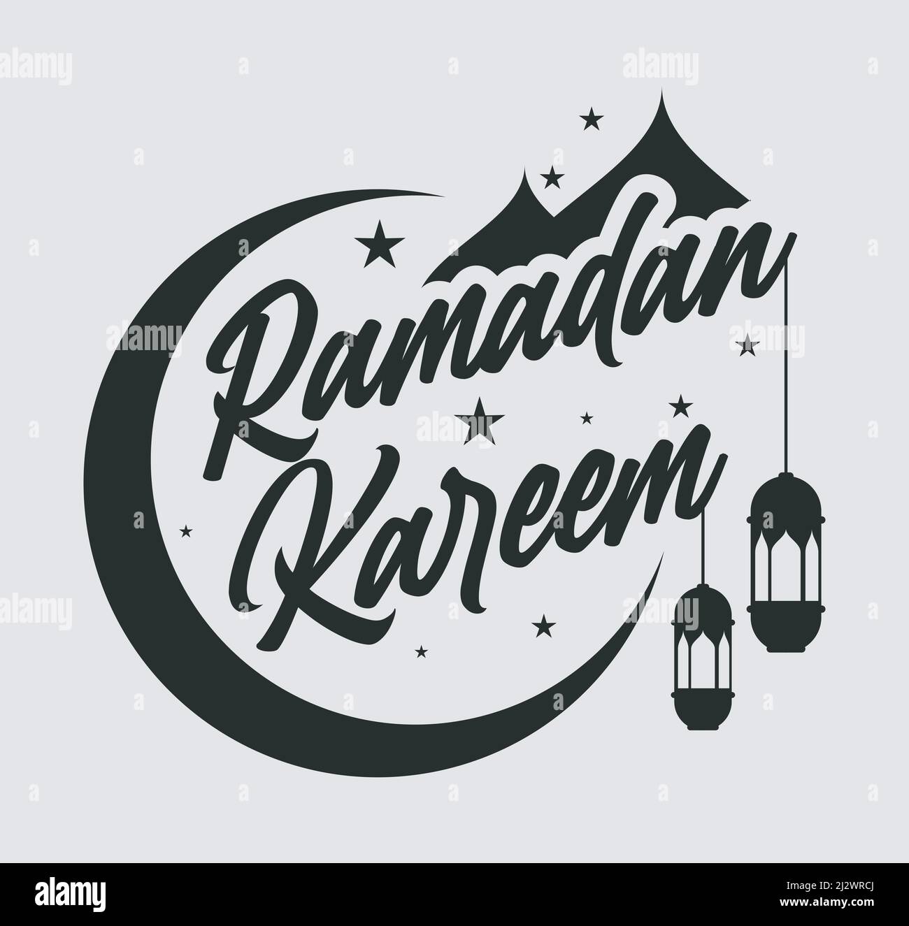 Ramadan blessing month ramadan tshirt design template vector file ...