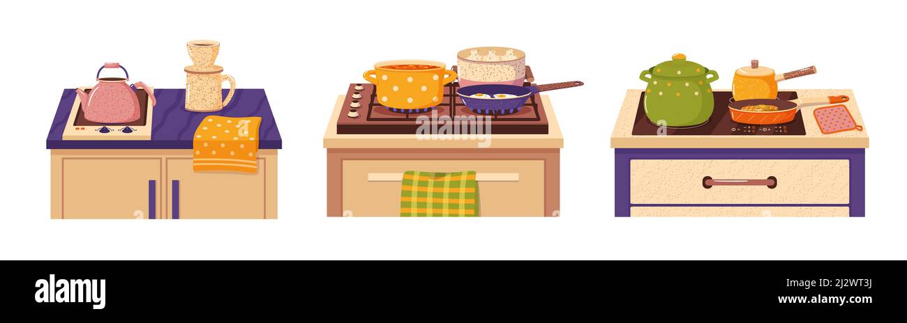Cooktops Cut Out Stock Images & Pictures - Alamy