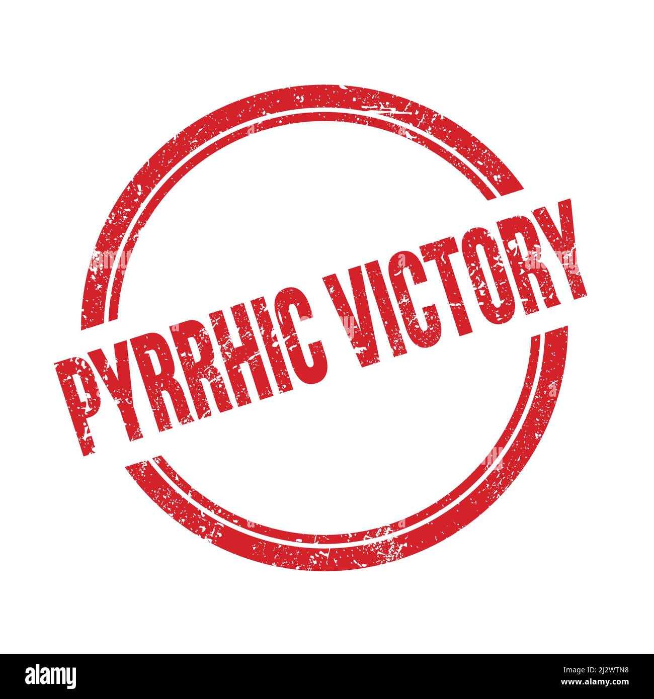 Pyrrhic victory text hi-res stock photography and images - Alamy