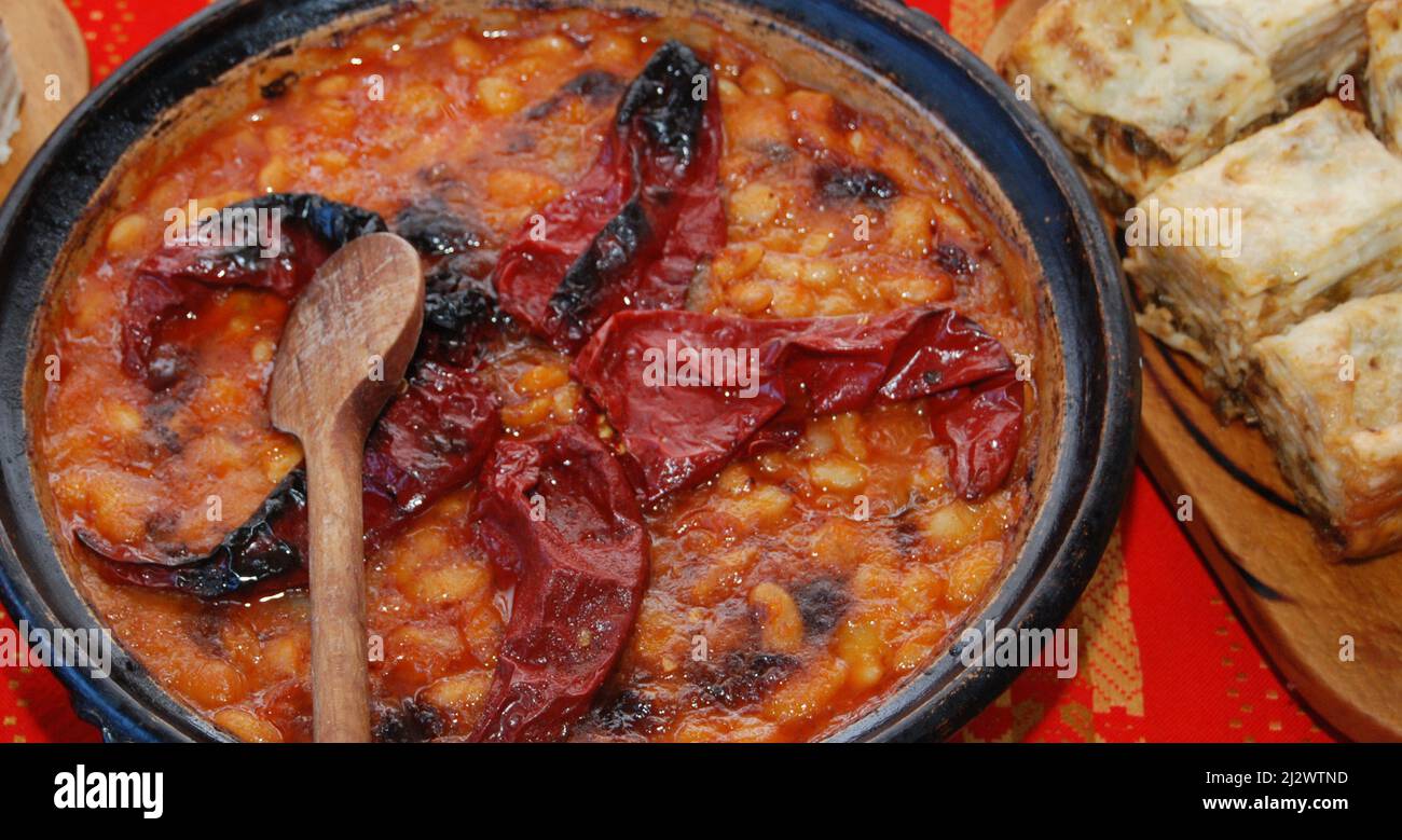 traditional macedonian food Stock Photo - Alamy
