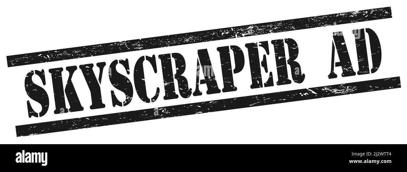 Skyscraper ad word hi-res stock photography and images - Alamy