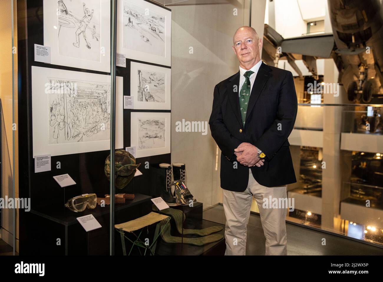 Falklands veteran mike carr hi-res stock photography and images - Alamy