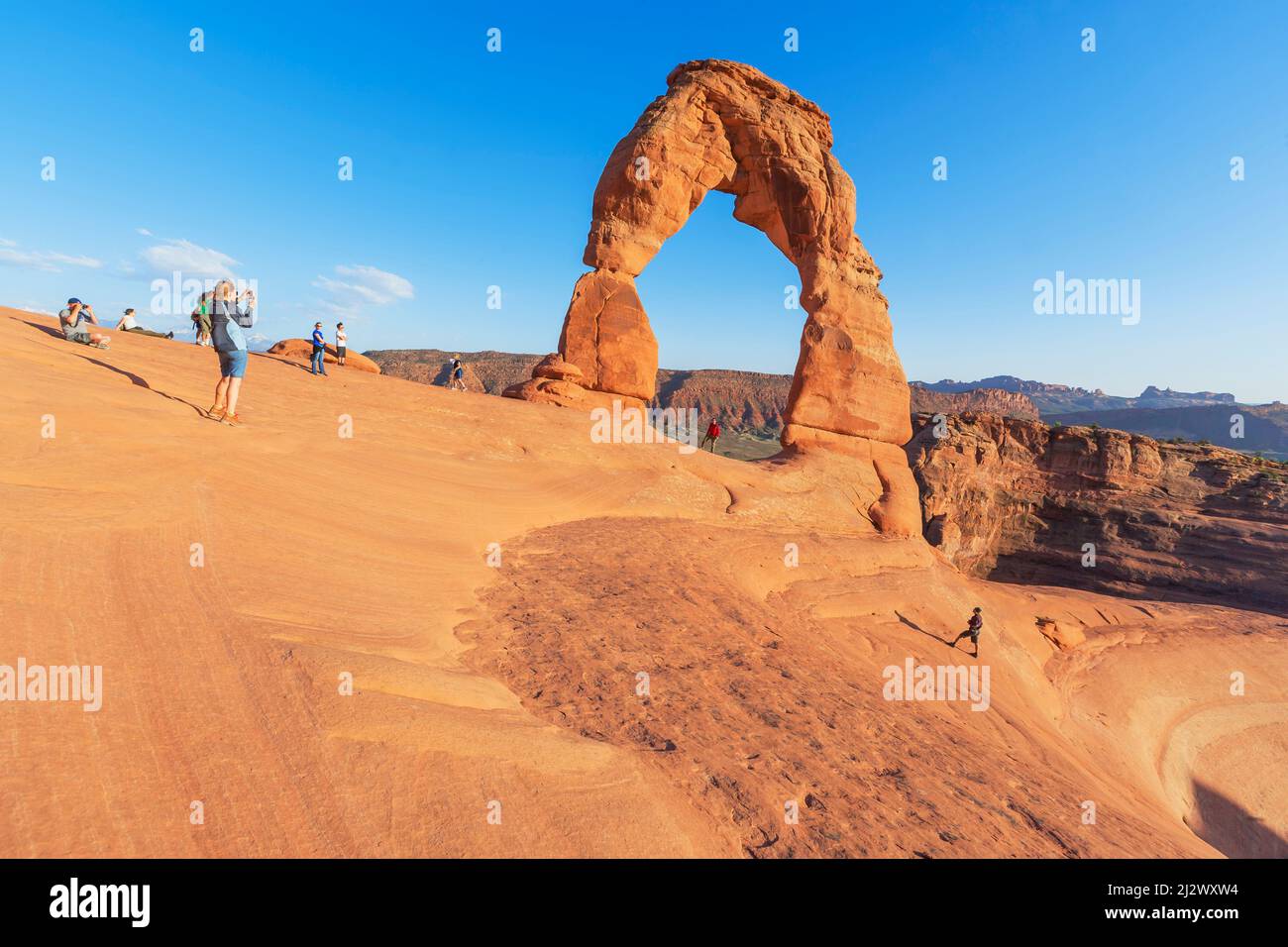 Delicate Arch, Arches National Park, Moab, Utah, United States of ...