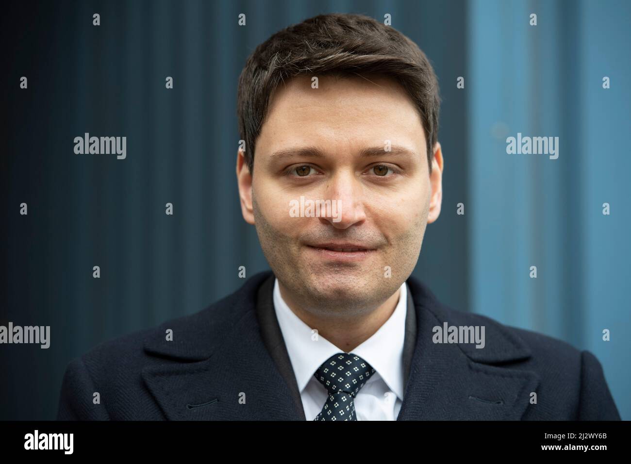 Managing Director Nicolas NEUMANN, portrait, portrait, cropped single ...