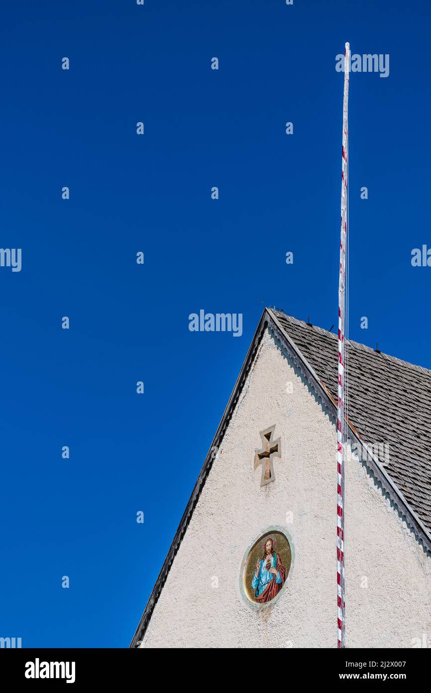 Catholic church with cross hi-res stock photography and images - Alamy