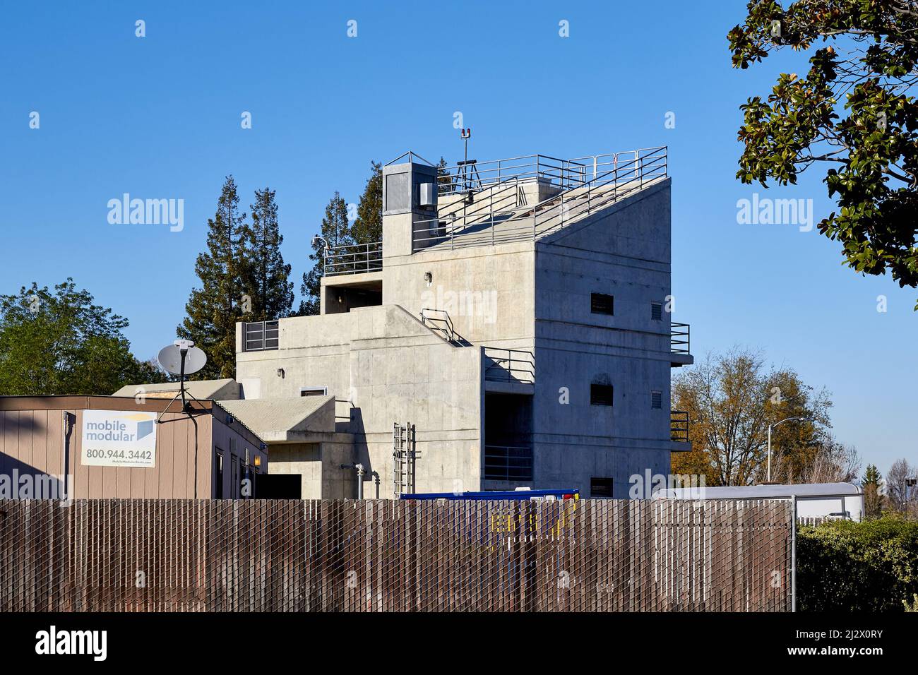 The Sunnyvale Fire Department Training Tower at Sunnyvale Fire Station ...