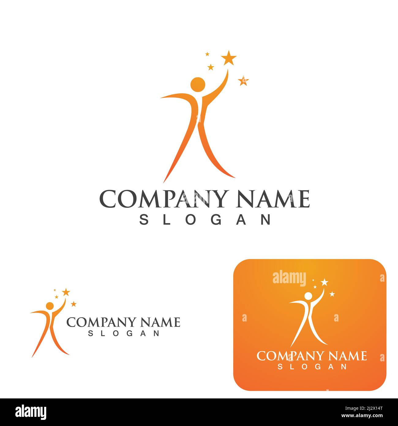 Health life people logo sign illustration vector design Stock Vector ...