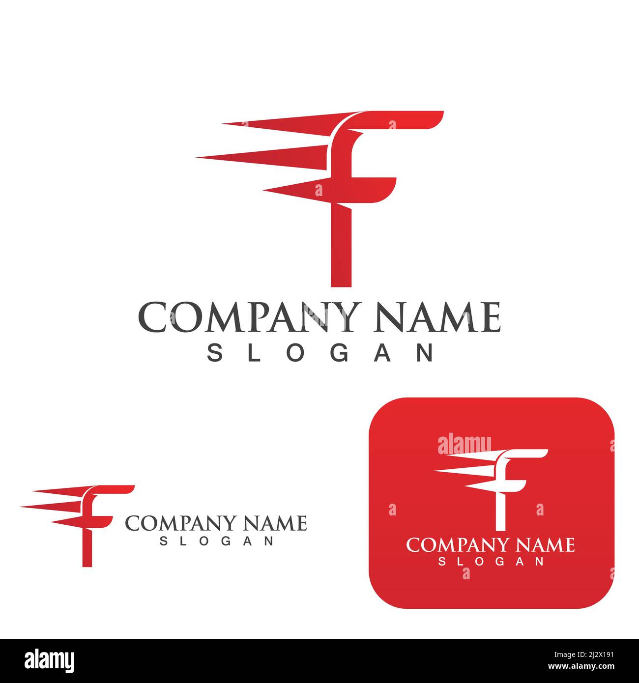 F faster logo vector icon Stock Vector Image & Art - Alamy