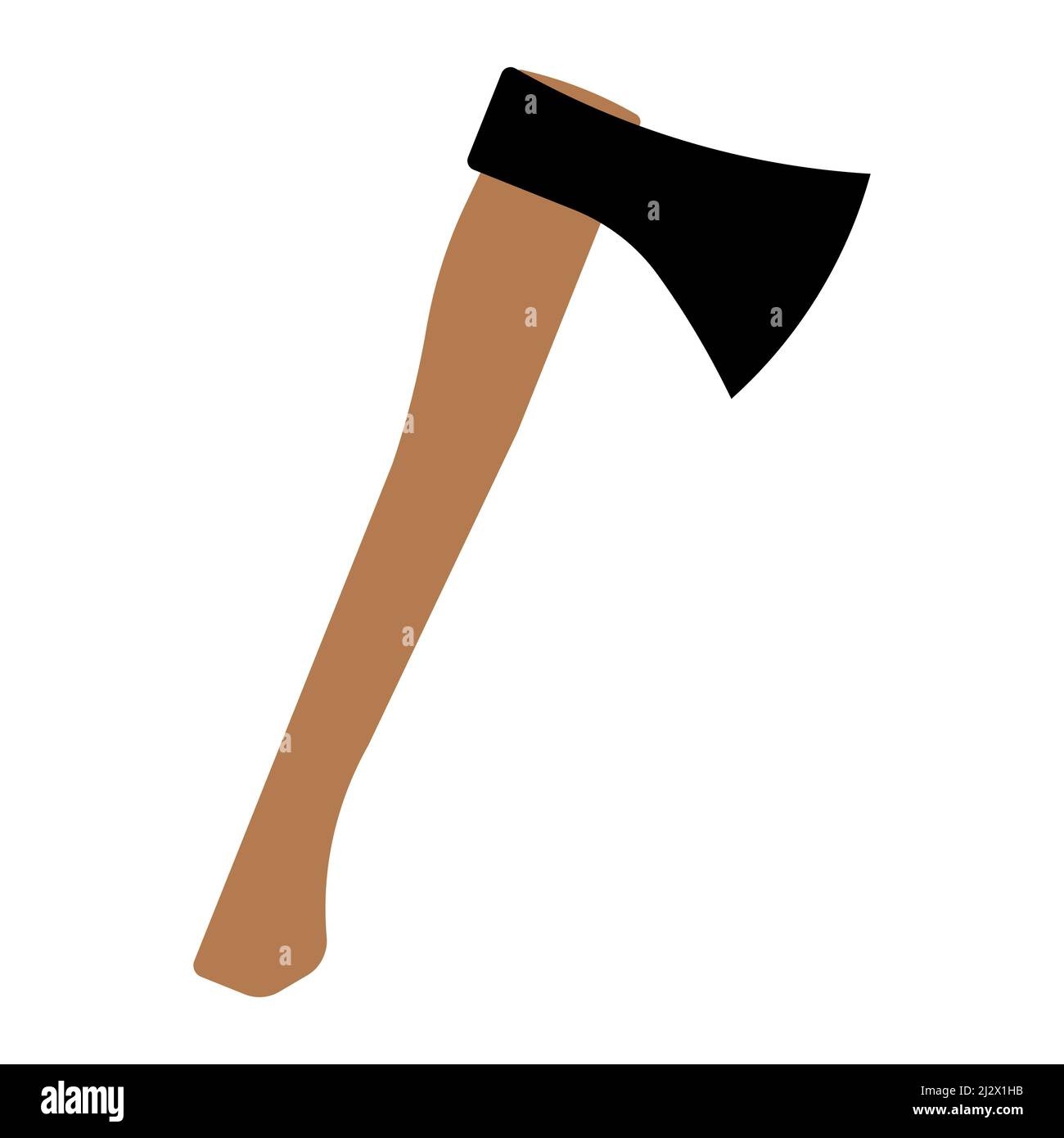 The axe. Simple vector illustration of axe. Isolated. Tool Stock Vector ...