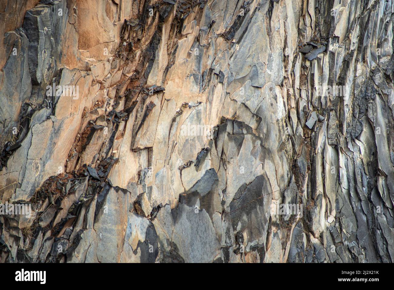Abstract volcanic rock formation Stock Photo - Alamy