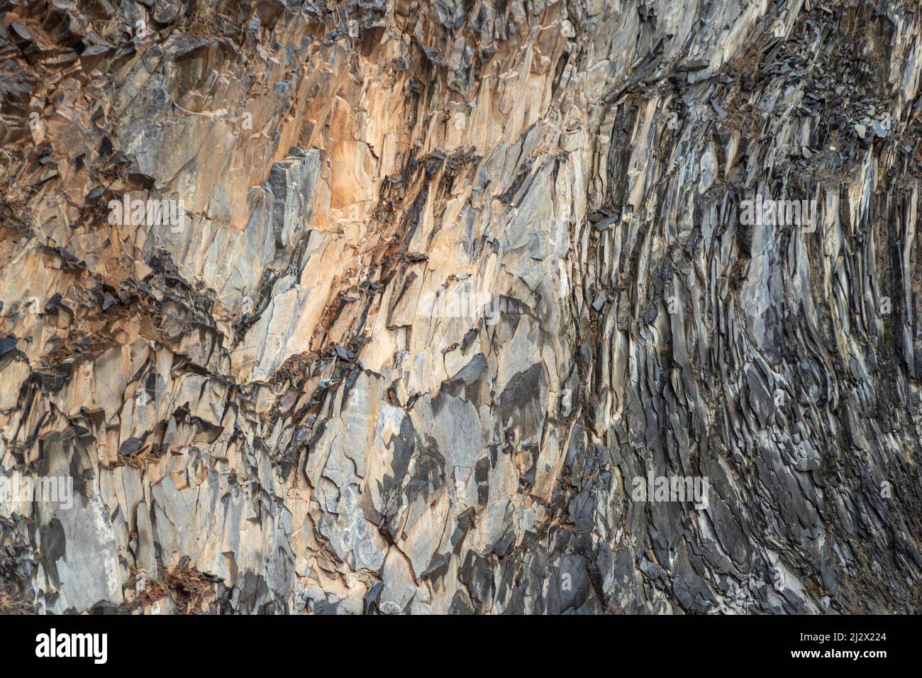 Abstract volcanic rock formation Stock Photo - Alamy