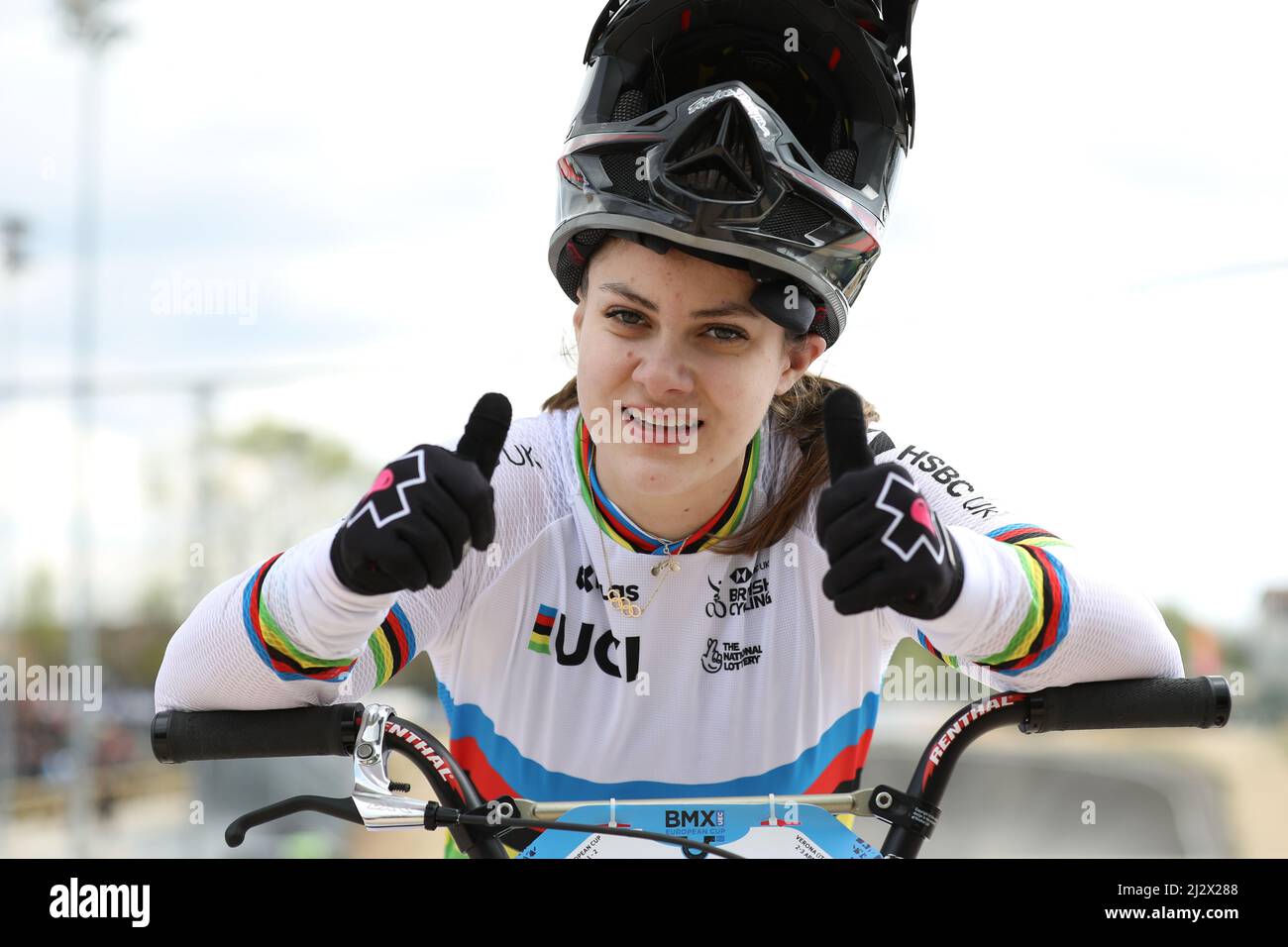 April 3, 2022, Verona, Veneto, Italy: BETHANY SHRIEVER of Great Britain ...