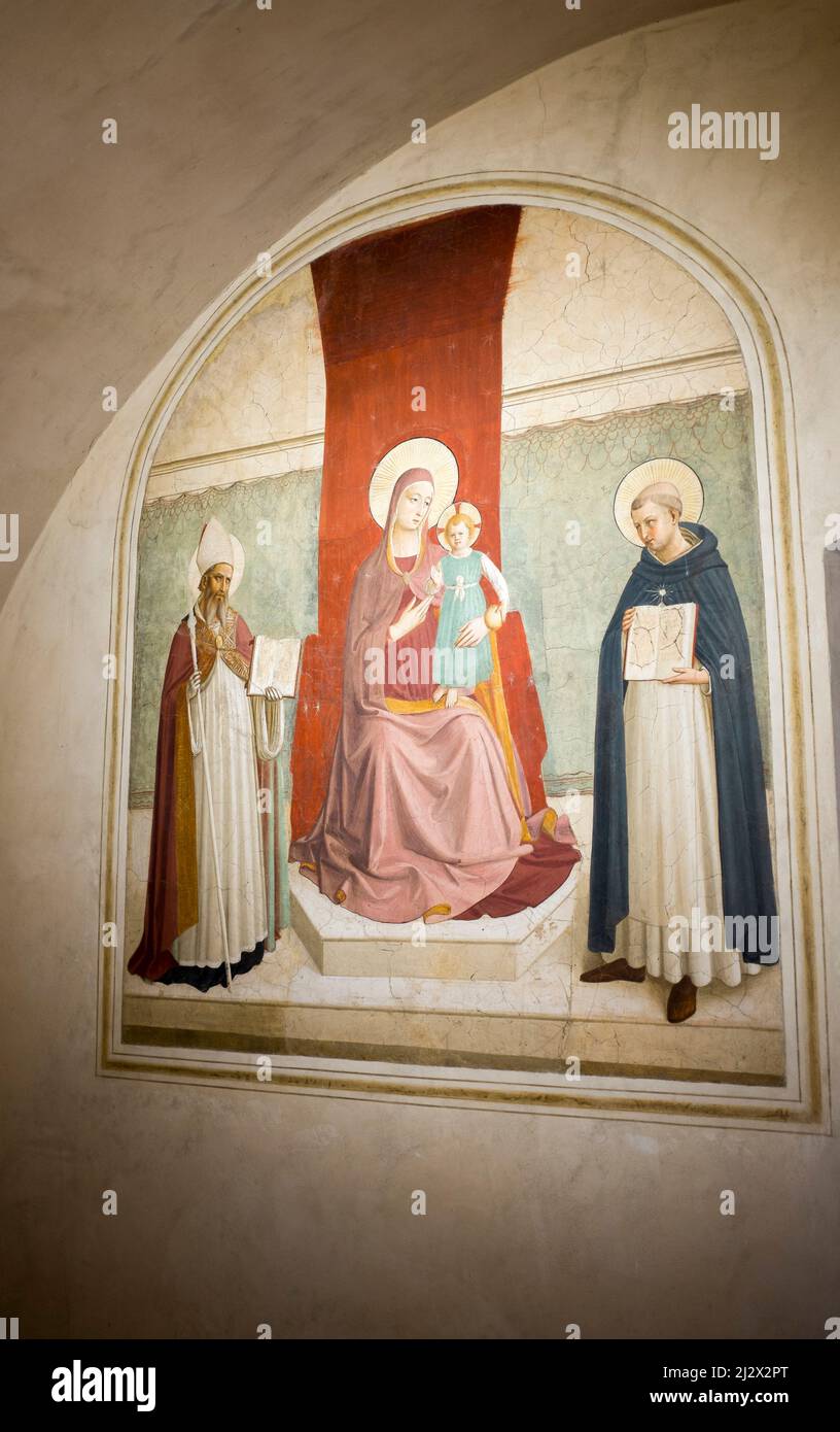 San Marco Museum Florence Italy Stock Photo - Alamy