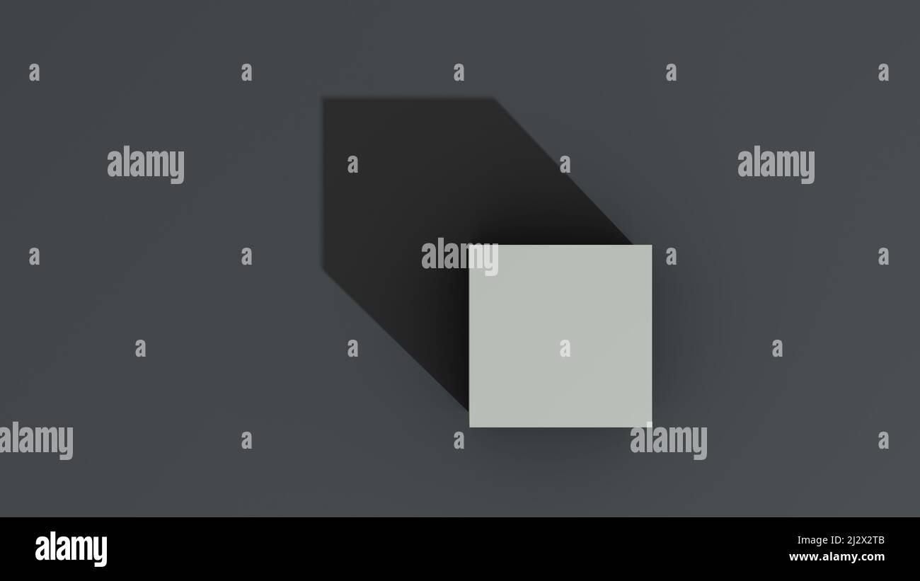 3d Rendering an abstract background using shadows Stock Photo - Alamy