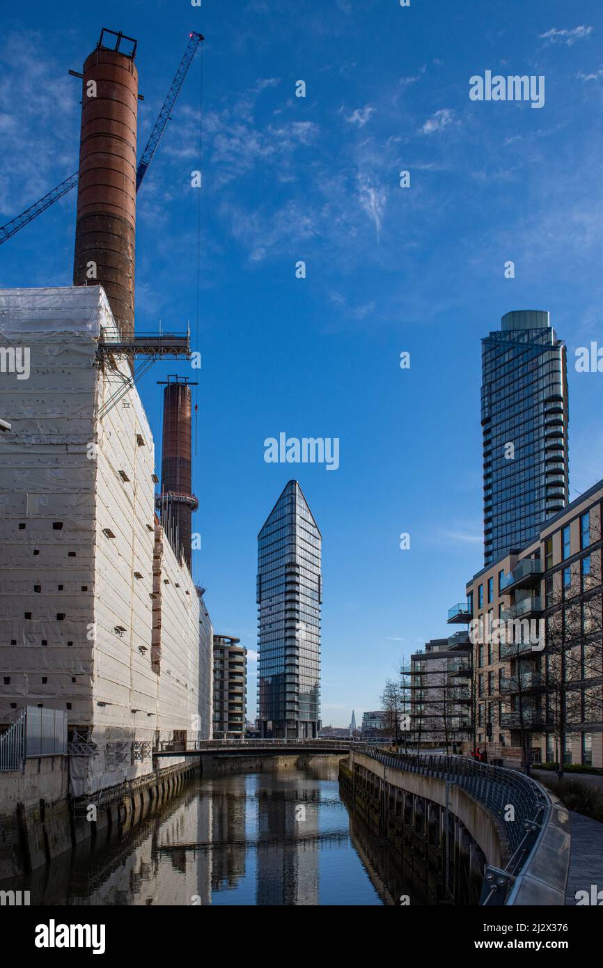 Property development at Chelsea Waterfront Lots Road Poewer Station and ...