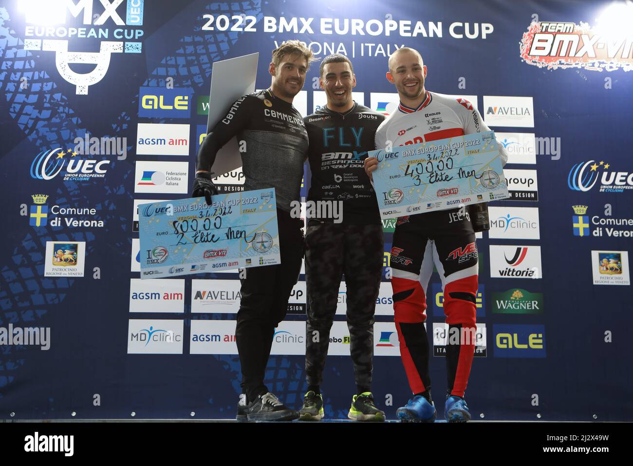 April 3, 2022, Verona, Veneto, Italy: LEO GAROYAN of France (1 ...