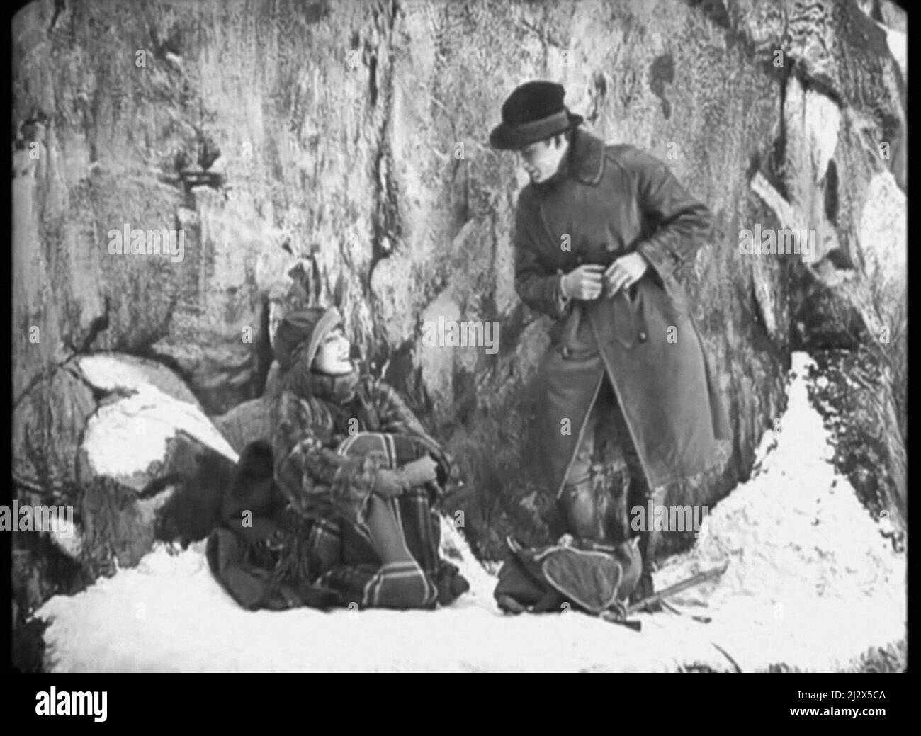 Beyond the rocks 1922 vintage film cell Stock Photo - Alamy
