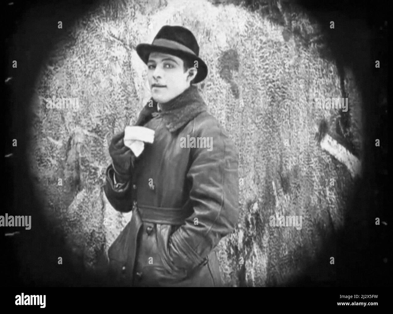 Beyond the rocks 1922 vintage film cell Stock Photo - Alamy