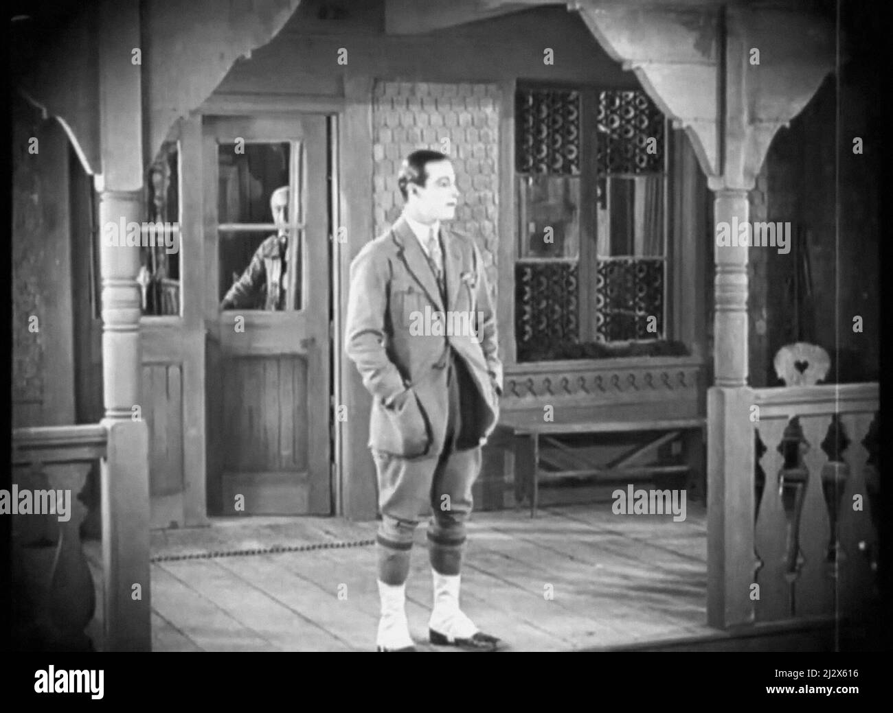 Beyond the rocks 1922 vintage film cell Stock Photo - Alamy