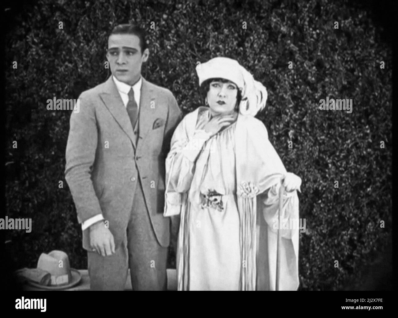 Beyond the rocks 1922 vintage film cell Stock Photo - Alamy