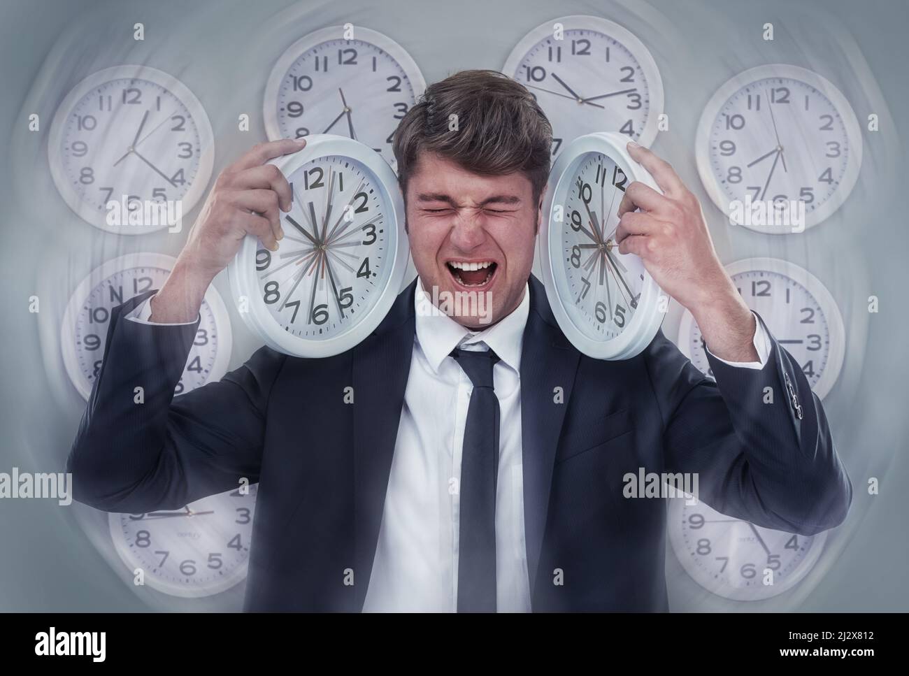 Abstract clocks hi-res stock photography and images - Alamy