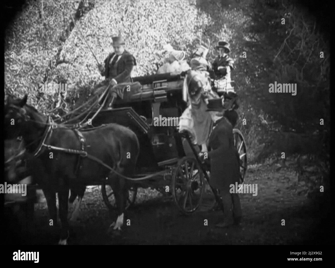 Beyond the rocks 1922 vintage film cell Stock Photo - Alamy