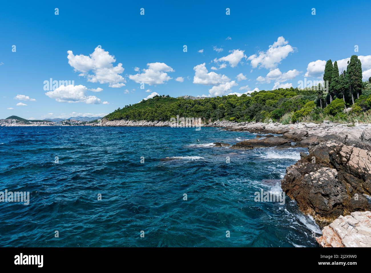 Lokrum south beach hi-res stock photography and images - Alamy