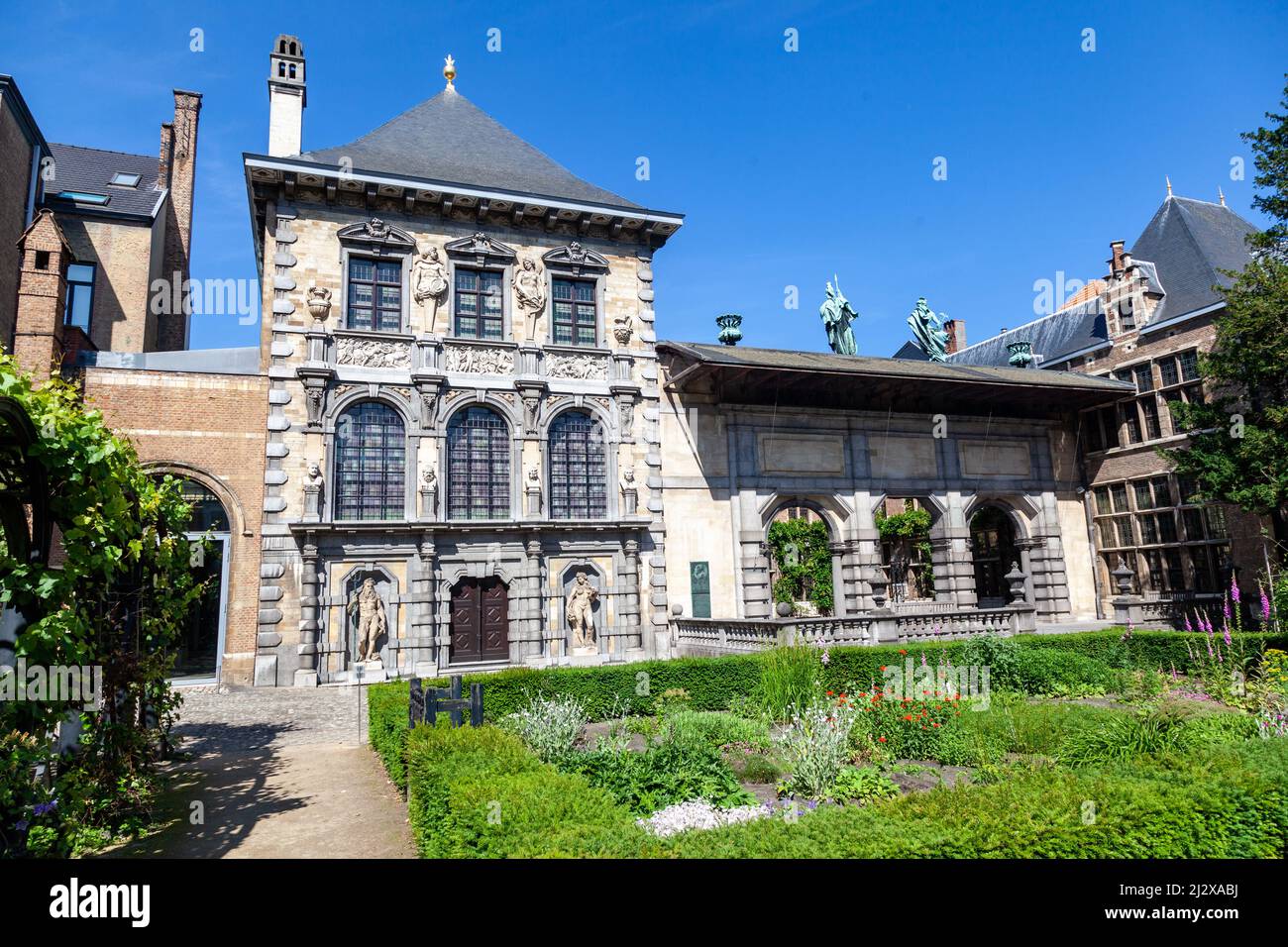 The historical Rubens House, home of the famous painter Peter Paul ...