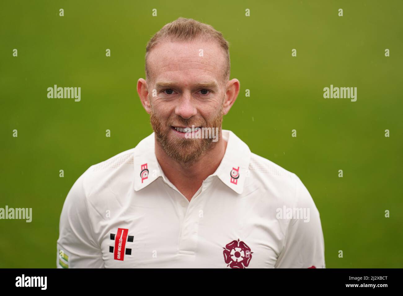 Northamptonshire's Luke Procter during a photocall at The County Ground ...