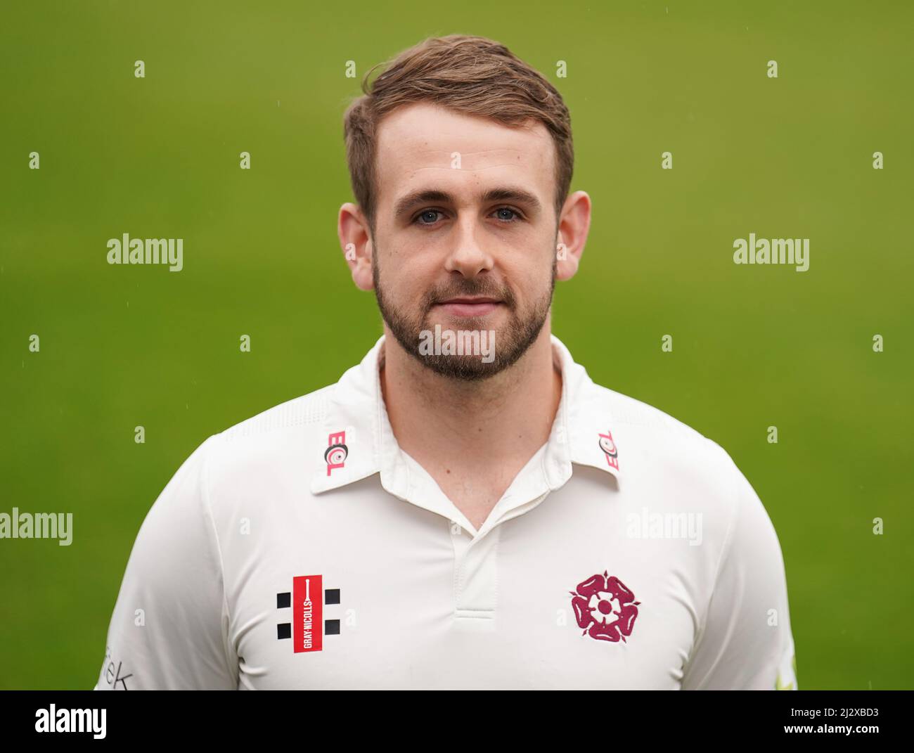 Northamptonshire's Charlie Thurston during a photocall at The County ...