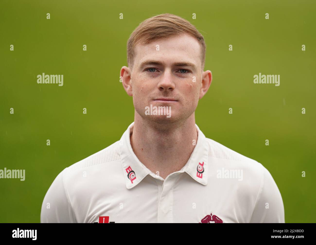 Northamptonshire's Tom Taylor during a photocall at The County Ground ...