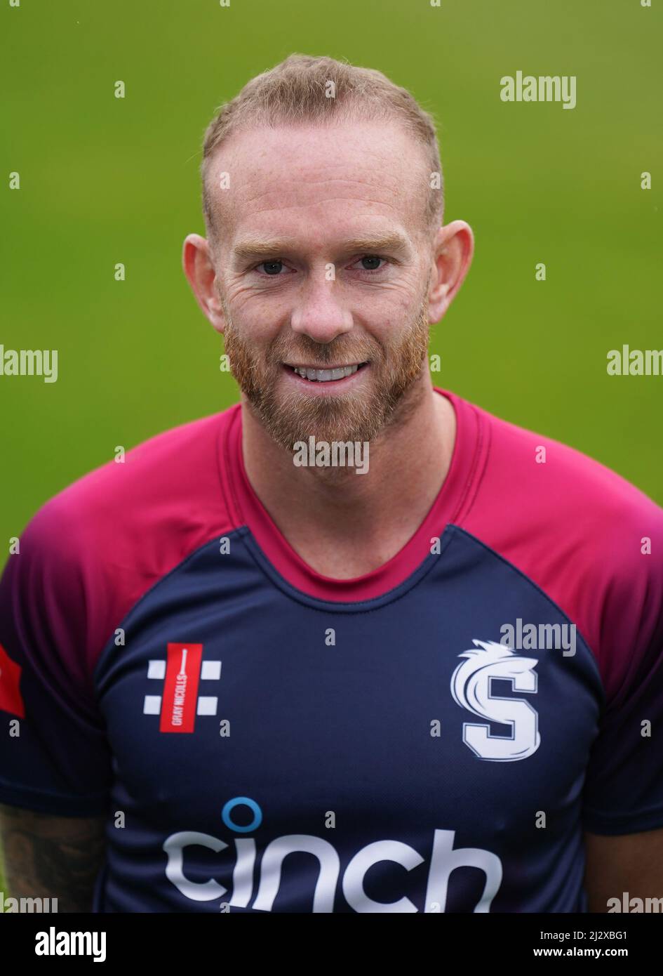 Northamptonshire's Luke Procter during a photocall at The County Ground ...