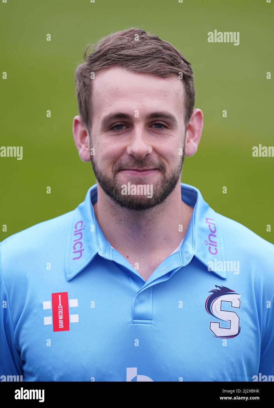 Northamptonshire's Charlie Thurston during a photocall at The County ...