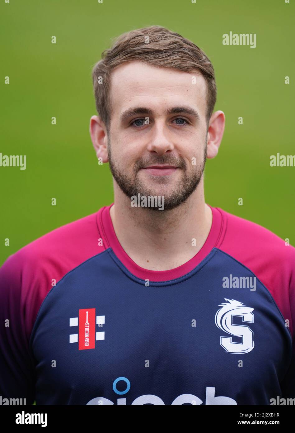 Northamptonshire's Charlie Thurston during a photocall at The County ...