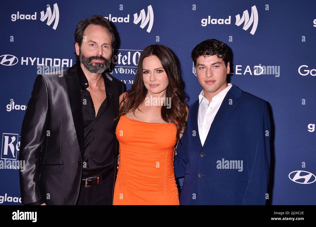 Beverly Hills, Ca. 02nd Apr, 2022. (L-R) Seth Marks, Meredith Marks and ...