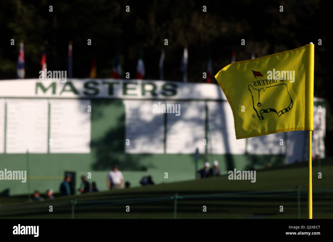 The masters golf flag hi-res stock photography and images - Alamy