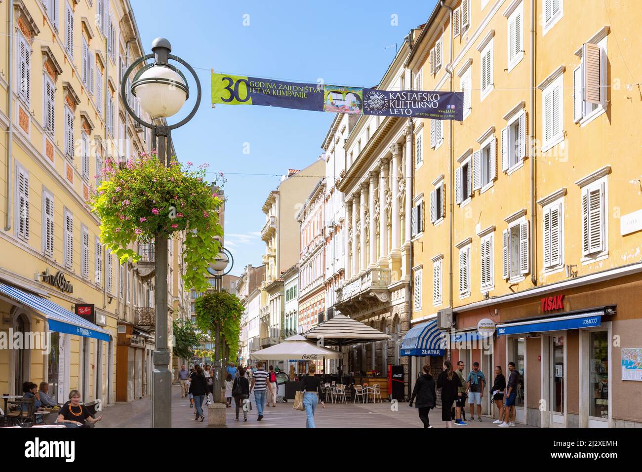 Rijeka korzo hi-res stock photography and images - Alamy