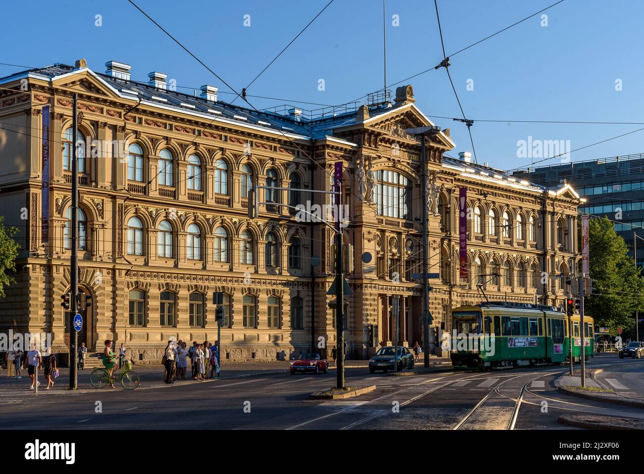 Ateneum Art Museum exterior, Helsinki, Finland Stock Photo - Alamy