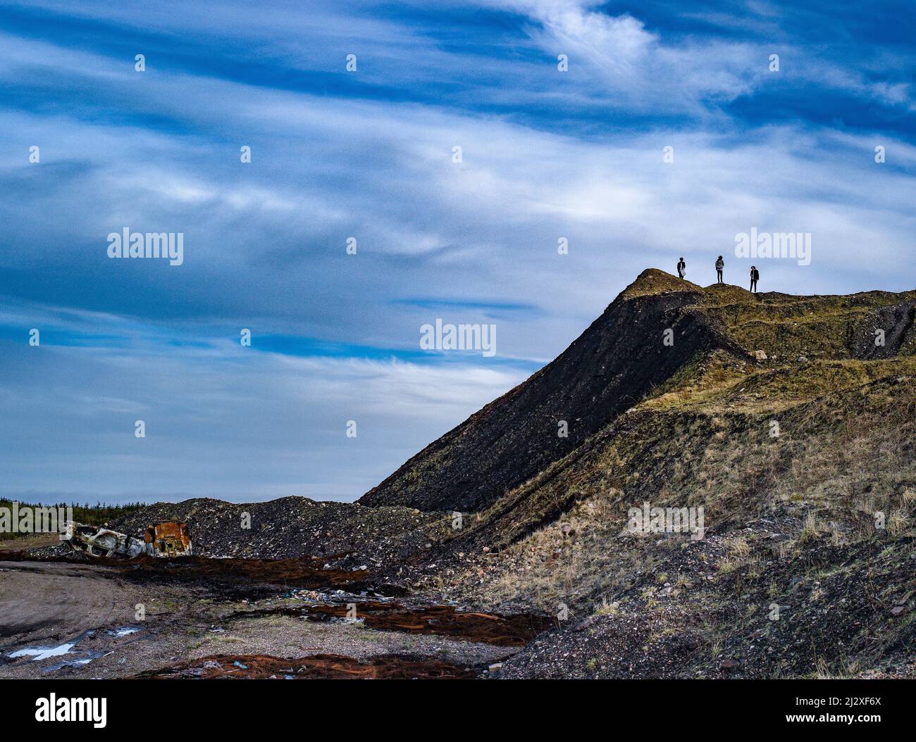 Slag pile hi-res stock photography and images - Alamy