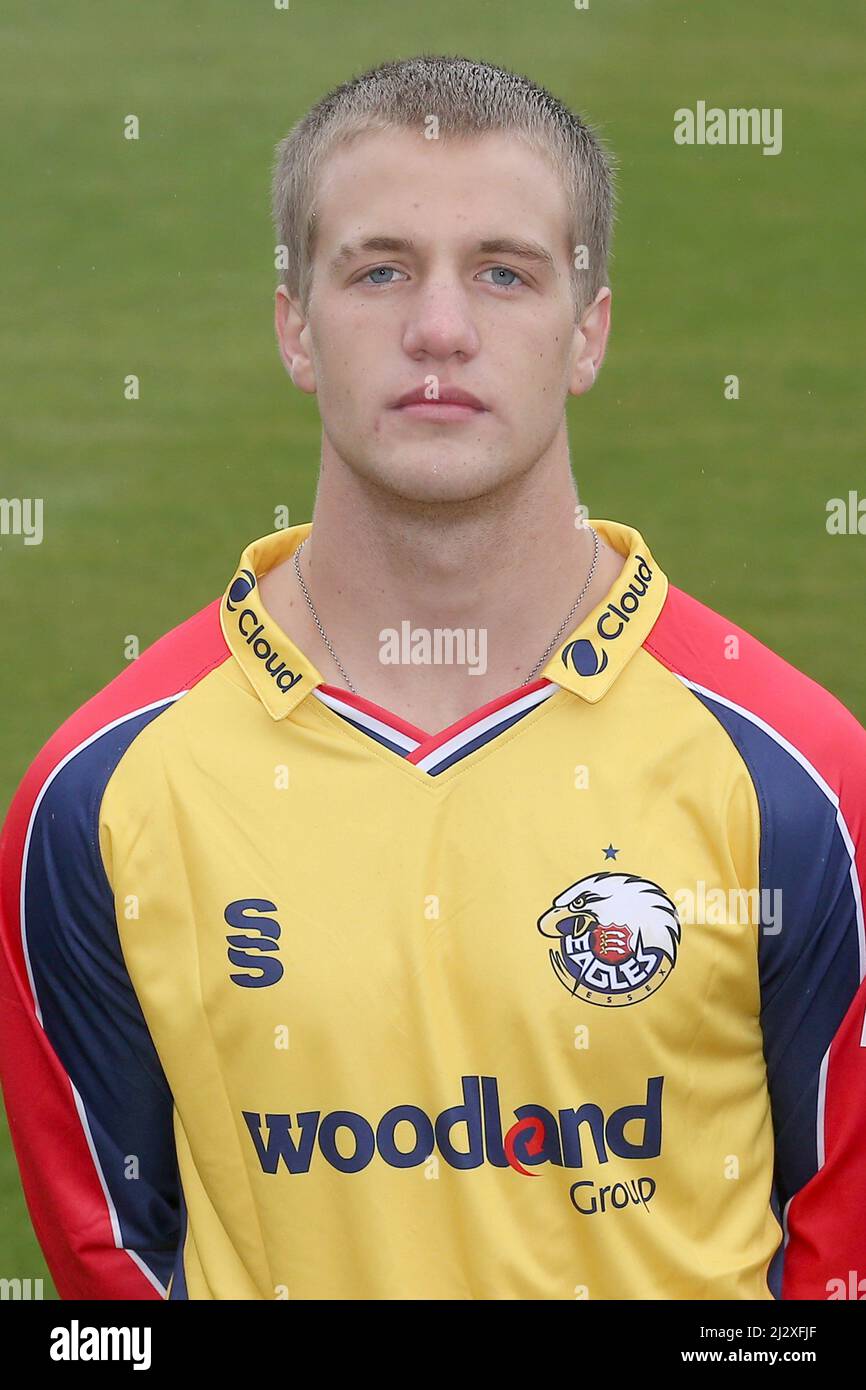 Luc Benkenstein of Essex in T20 kit during the Essex CCC Press Day at The Cloud County Ground on ...