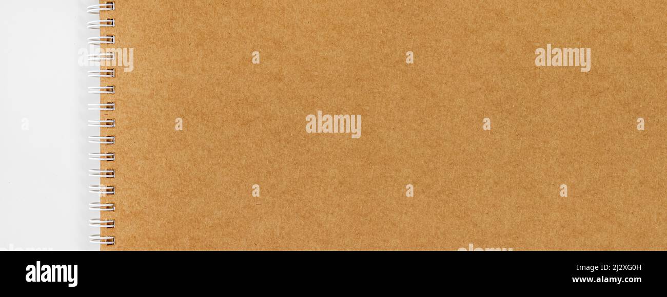 Craft sheet notebook background Stock Photo - Alamy