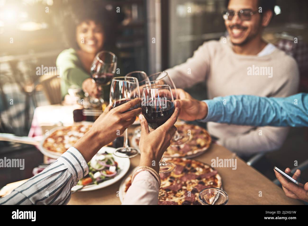 People eating inside restaurants fun hi-res stock photography and ...